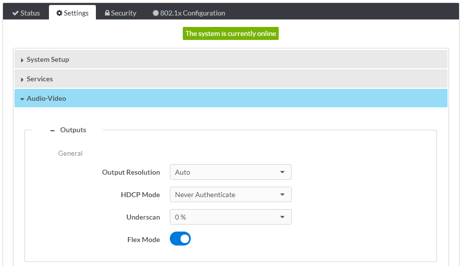 Airmedia: How to Setup Crestron Flex Mode